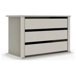 Schubladeneinsatz "Henderson", beige (leinenoptik), B:98cm H:64cm T:50cm, Holzwerkstoff, SET ONE BY Musterring, Schubladeneins&auml;tze, Schubladeneinsatz, mit 3 Schubk&auml;sten f&uuml;r Schr&auml;nke Programm Henderson