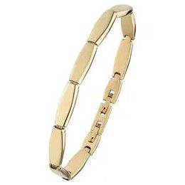 Armband Jobo, gold (goldfarben), Armb&auml;nder, Herren, 21cm, Edelstahl, Armband, Edelstahl goldfarben 21 cm