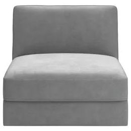 Sofa-Mittelelement Home Affaire "Innovid", grau, B:95cm H:87cm T:108cm, 100% Polyester, Polsterelemente, Modernes Modul-Polsterprogramm