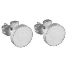Paar Ohrstecker Liebeskind Berlin "LJ-0049-E-07", silber (silberfarben), Ohrringe, Damen, 7mm, Edelstahl