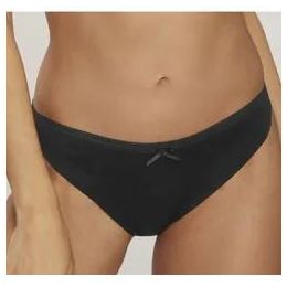 Slip s.Oliver, Damen, Gr. 44/46, schwarz, Microtouch, Obermaterial: 65% Polyamid, 35% Elasthan, Unterhosen Slip, SEAMLESS mit nahtloser Verarbeitung