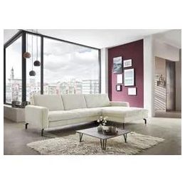 Ecksofa DIE PLANBAR "MP-IN20110 L-Form mit Kaltschaum-Polsterung", beige (natur), B:302cm H:87cm T:178cm, 100% Polyester, Sofas, Ecksofa, optional mit Funktionen erh&auml;ltlich