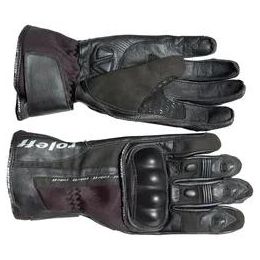 Roleff Racewear Motorradhandschuhe ROLEFF "RO 45" Gr. XL, schwarz, Handschuhe, XL, Obermaterial: 60% Rindsleder, 40% Polyester. Innenfutter: 100% Polyester, winddicht