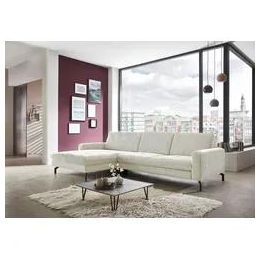 Ecksofa DIE PLANBAR "MP-IN20110 L-Form mit Kaltschaum-Polsterung", beige (natur), B:302cm H:87cm T:178cm, 100% Polyester, Sofas, Ecksofa, optional mit Funktionen erh&auml;ltlich