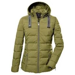 Steppjacke "GW 4 WMN QLTD JCKT", Damen, Gr. 44, gr&uuml;n (waldmeister), Oberstoff: 100% Polyester (recycelt), Futter: 100% Polyamid, Wattierung: 100% Polyester, G.I.G.A. DX BY KILLTEC, Jacken Steppjacke, Modische, wasserabweisende Steppjacke, recycelte Materialien