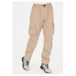 Softshellhose WHISTLER "Russet", Damen, Gr. 46, EURO-Gr&ouml;&szlig;en, grau (taupe), 90% Polyester, 10% Elasthan, unifarben, Hosen Softshellhose, im robusten und atmungsaktiven Cargo-Style