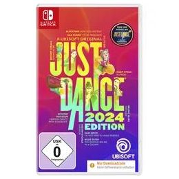 Ubisoft Spielesoftware "NSW Just Dance 2024 Edition (Code in a box)", bunt (ohne farbbezeichnung), Nintendo Switch, Spielesoftware