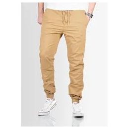 Chinohose Alessandro Salvarini "ASGenteliio", Herren, Gr. W36/L32, L&auml;nge 32, beige, Obermaterial: 98% Baumwolle, 2% Elasthan, Hosen Chinohose, mit sehr hohen Tragekomfort