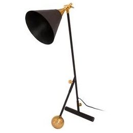 Kayoom Tischleuchte "Tischlampe Celeste 225", gold (schwarz, gold), 1, H: 76cm, 1 Stk., Leuchten, hochmodern, wertig, Tischleuchte