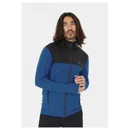 Fleecejacke WHISTLER "Nevados", Herren, Gr. 3XL, blau (blau, schwarz), 93% Polyester, 7% Elasthan, unifarben, normal, Rundhals, Jacken Fleecejacke, Atmungsaktiv und perfekt f&uuml;r Outdoor geeignet