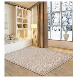 Wollteppich OTTO HOME "Oriental D1", grau, B:50cm H:10mm L:80cm, Schurwolle, Teppiche, reine Wolle, Orient-Optik, Wohnzimmer