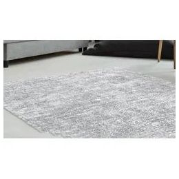 Teppich Kayoom "Etna 110", grau (grau, silber), B:120cm H:10mm L:170cm, Polyester, Teppiche, Teppich, Maschinell getufteter Teppich, hervorragende Qualit&auml;t, aktuelle Farben