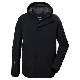 Funktionsjacke "GW 11 MN JCKT", Herren, Gr. 3XL, schwarz, Obermaterial: 100% Polyester;Futter: 100% Polyester;F&uuml;llung: 100% Polyester, G.I.G.A. DX BY KILLTEC, Jacken Funktionsjacke, Wasserdichte, atmungsaktive Winterjacke mit verstellbarer Kapuze