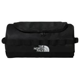 Kulturbeutel The North Face "BC TRAVEL CANISTER - L", Herren, Gr. B/H/T: 28cm x 15,3cm x 15,3cm, schwarz (tnf schwarz, tnf wei&szlig;), Web, Polyethylen, unifarben, Taschen Kulturbeutel, aus wasserdichtem Polyethylen, mit gro&szlig;er &Ouml;ffnung