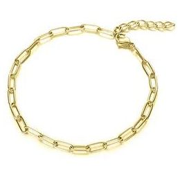 Gliederarmband Firetti "Schmuck Geschenk Chain" Gr. 20, gold (gelbgoldfarben), Armb&auml;nder, Damen, 20, Edelstahl, Gliederarmband