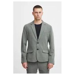 Sakko Blend "BHLangford", Herren, Gr. 48, pewter mix, 64% Viskose, 31% Polyester, 5% Elasthan, unifarben, regular fit taillenlang, eingesetzt, Sakkos Sakko, Klassisches Sakko mit Klappentaschen