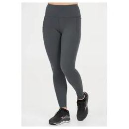 Trainingstights Endurance "Move", Damen, Gr. 36, EURO-Gr&ouml;&szlig;en, blau (dunkelblau), 52% Polyamid, 48% Elasthan, unifarben, Hosen, mit smarter Kompressionswirkung und flachen N&auml;hten