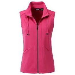 Funktionsweste DEPROC ACTIVE "NIGEL PEAK III VEST", Damen, Gr. 44L, lila (orchid), 96% Polyester; 4% Elasthan, tailliert, Westen Funktionsweste, auch in Gro&szlig;en Gr&ouml;&szlig;en erh&auml;ltlich