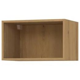 H&auml;ngeschrank KOCHSTATION "KS-Scafa", braun (eiche astig), B:50cm H:30cm T:37cm, Schr&auml;nke, H&auml;ngeschrank, in meheren Breiten, H&ouml;he 30 cm, wahlweise T&uuml;rschlag rechts oder links