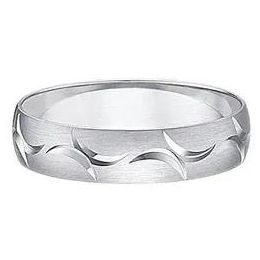 Trauring Firetti "Schmuck Geschenk Hochzeit Ehering Trauring "Ich liebe Dich" Gr. 17, silber (silberfarben), Fingerringe, Damen, 17, ohne Brillant, Silber 925 (Sterlingsilber), 5mm, Trauring, Made in Germany, wahlweise mit oder ohne Brillant