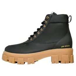 Schn&uuml;rboots N91 "Style Choice HI Businessschuh", Damen, Gr. 36, schwarz, Leder, Schuhe Schn&uuml;rboots, Damen Schn&uuml;rboots Leder handgefertigt, Hikingboots