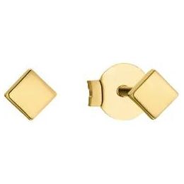 Paar Ohrstecker Amor "2026684", gold (goldfarben), Ohrringe, Damen, Gelbgold 375