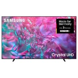 Samsung LED-Fernseher, Energieeffizienz: F (A-G), schwarz, 98, Fernseher, Crystal UHD, Q-Symphony, Dolby Surround Sound, Triple Tuner, Smart-Hub