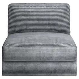Sofa-Mittelelement Home Affaire "Innovid", grau, B:95cm H:87cm T:108cm, 100% Polyester, Polsterelemente, Modernes Modul-Polsterprogramm