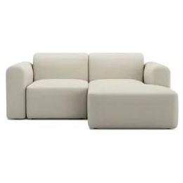 Ecksofa TENKSOM "Rund, kompakte Relax-Ecke, f&uuml;r kleine R&auml;ume, hoher Sitzkomfort", wei&szlig;, B:194cm H:71cm T:152cm, Sofas, Ecksofa, Bez&uuml;ge wechselbar, Kaltschaum im Sitz, Nordic Swan Ecolabel
