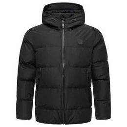 Steppjacke Ragwear "Norg", Herren, Gr. XL (54), schwarz, Obermaterial: 100% Polyester. Innenfutter: 100% Polyester. Wattierung: 100% Polyester, Basic, gerade h&uuml;ftbedeckend, hoch geschlossener Ausschnitt, &Auml;rmel ohne &Auml;rmelschlitz Rippb&uuml;ndchen, Jacken Steppjacke, wasserdichte Herren Winterjacke
