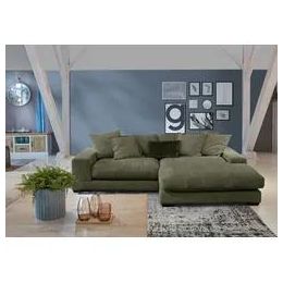 Ecksofa GUTMANN FACTORY, gr&uuml;n, B:280cm H:57cm T:190cm, 100% Polyester, Sofas, Ecksofa