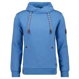 Sweatshirt Ragman, Herren, Gr. M4850, blau (taubenblau), 65% Baumwolle 35% Polyester, regular fit, Sweatshirts Sweatshirt