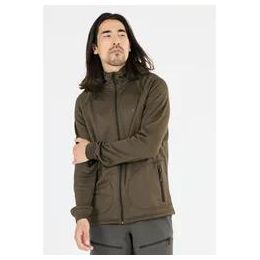 Fleecejacke WHISTLER "Tracker", Herren, Gr. 3XL, gr&uuml;n (olivgr&uuml;n), 95% Polyester, 5% Elasthan, unifarben, normal, ohne Ausschnitt, Jacken Fleecejacke, mit Powerstretch und praktischer Kapuze