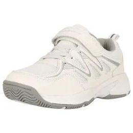 Indoorschuh Endurance "Tasi", Kinder, Gr. 34, wei&szlig;, Kunstfaser, Polyurethane, Schuhe, mit praktischer Hallensohle und einfachem Verschluss