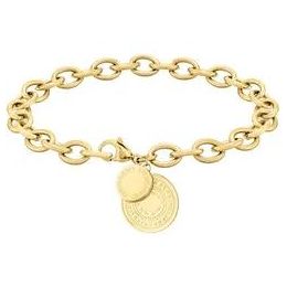 Armband Liebeskind Berlin "LJ-0690-B-20, LJ-0691-B-20", gold (gelbgoldfarben), Armb&auml;nder, Damen, 20cm, Edelstahl, Armband