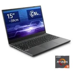 CSL Notebook "R'Evolve C15 5500U/8GB/500GB/Windows 11 Home", silber, 8 GB RAM 500 GB SSD, Ryzen 5, Microsoft Windows 11 Home (64 Bit), Notebooks