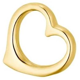 Herzanh&auml;nger Amor "2013367", gold (gelbgoldfarben), Schmuckanh&auml;nger, Damen, Gelbgold 375, 0,21 g, Made in Germany
