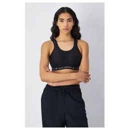Sport-BH Shock Absorber, Damen, Gr. 75, Cup D, schwarz, Obermaterial: 91% Polyamid, 9% Elasthan, BHs Sport-BH, f&uuml;r Fitness und intensive Laufarten, sportliches Design