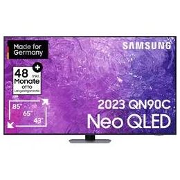 Samsung LED-Fernseher, Energieeffizienz: F (A-G), grau (carbon silber), 85 &prime;&prime;, Fernseher, Neo Quantum HDR+, Neural Quantum Prozessor 4K, Dolby Atmos & OTS+