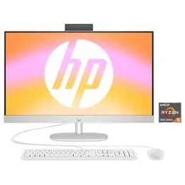 HP All-in-One PC "27-cr0208ng", wei&szlig; (shell wei&szlig;), Windows 11, 16 GB RAM 512 GB SSD, Desktop-PCs, Topseller