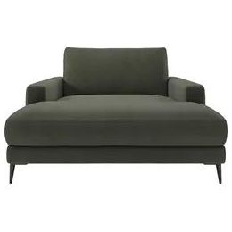 Chaiselongue Home Affaire "Downtown Loungem&ouml;bel zum Relaxen, B/T/H: 132/170/84 cm", gr&uuml;n (oliv), B:132cm H:84cm T:170cm, 95% Polyester, 5% Nylon, Sofas, Chaiselongue, auch in Boucl&eacute;, Cord und Easy care - leicht mir Wasser zu reinigen