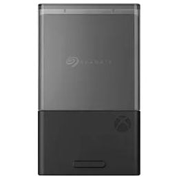 Seagate Speicherkarte "Speichererweiterungskarte Xbox Series X,S 2TB", schwarz (schwarz, grau), 2000 GB, Speicherkarten, Expansion Card, externe SSD, Gaming, PCIe Gen4x2 NVMe