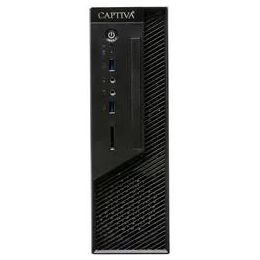 Captiva Business-PC "Workstation I73-020", schwarz, ohne Betriebssystem, 8 GB RAM 500 GB SSD, Desktop-PCs