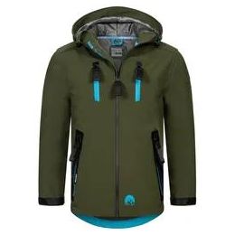 Softshelljacke Arctic Seven "ASLasaro", Herren, Gr. 4XL, gr&uuml;n (olive), Obermaterial: 96% Polyester, 4% Elasthan; Innenseite: 100% Polyester, Jacken Softshelljacke, mit Fleecestoff innen