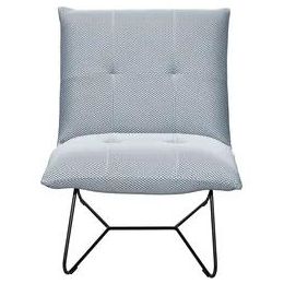 Loungesessel ED EXCITING DESIGN "Azly", grau, B:69cm H:76cm T:86cm, 100% Polyester, Sessel