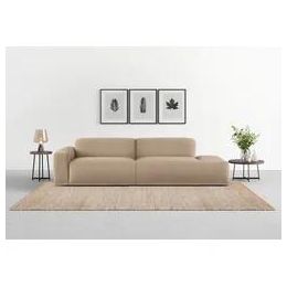 Trendmanufaktur "Braga, mit hochwertigem Kaltschaum, Megasofa, in Cord erh&auml;ltlich" modernes Big-Sofa, Couch mit hohem Sitzkomfort, 277/72/107 cm (B/H/T)