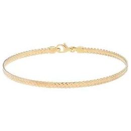 Goldarmband Vivance "timeless & chic", gelb (gelbgold 375), Armb&auml;nder, Damen, Gelbgold 375, Goldarmband