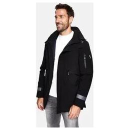 Winterjacke NEW CANADIAN "Alpha Voyager", Herren, Gr. M, schwarz, 100% Nylon, unifarben, normal, ohne Ausschnitt, Jacken Winterjacke, mit reflektierenden Elementen