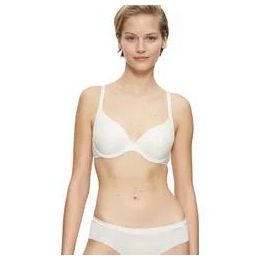 B&uuml;gel-BH Triumph "Body Make-up Soft Touch", Damen, Gr. 75, Cup C, beige (vanille), Microtouch, Obermaterial: 51% Polyamid, 26% Elasthan, 23% Polyester, unifarben, BHs B&uuml;gel-BH, leichte Polsterung, weich, mit Schale, nahtlos vorgeformt