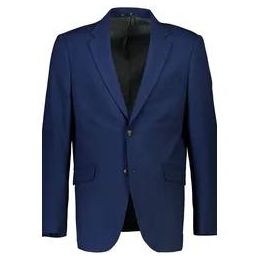 Anzugsakko LINDBERGH "Sakko Modern Fit", Herren, Gr. 28, blau (dk blau mel), Obermaterial: 67% Polyester, 28% Viskose, 5% Elasthan; Futter: 98% Polyester, 2% Elasthan, Sakkos